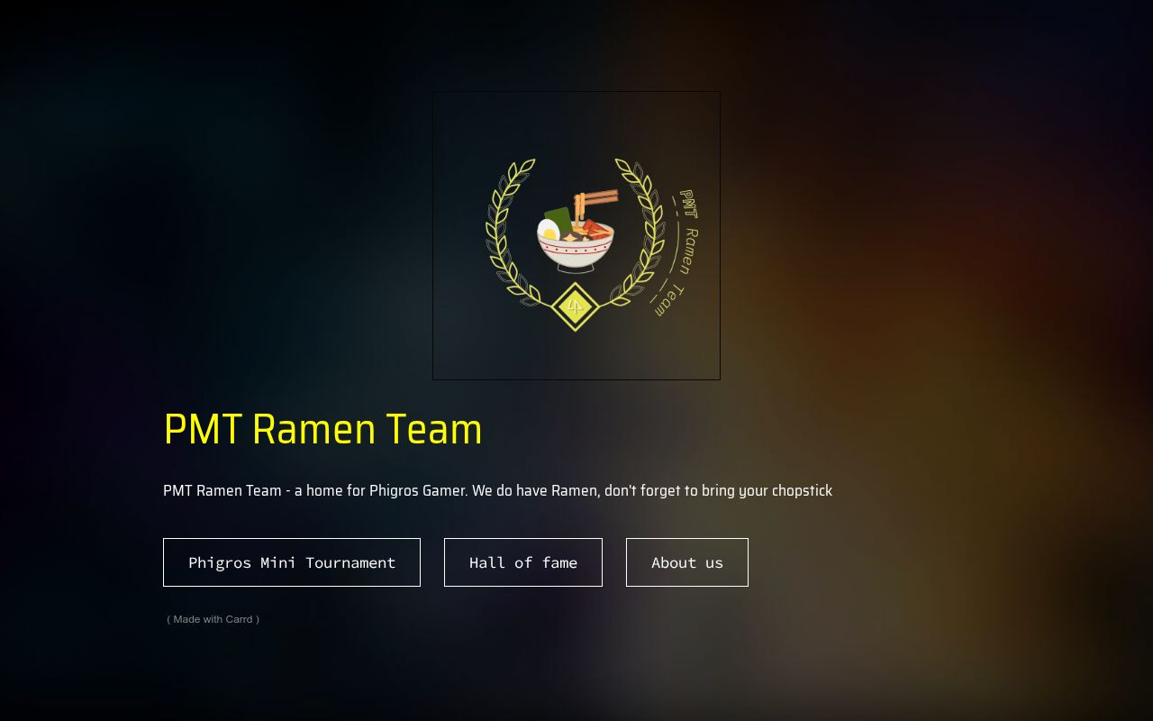 PMT Ramen Team | Phigros Mini Tournament